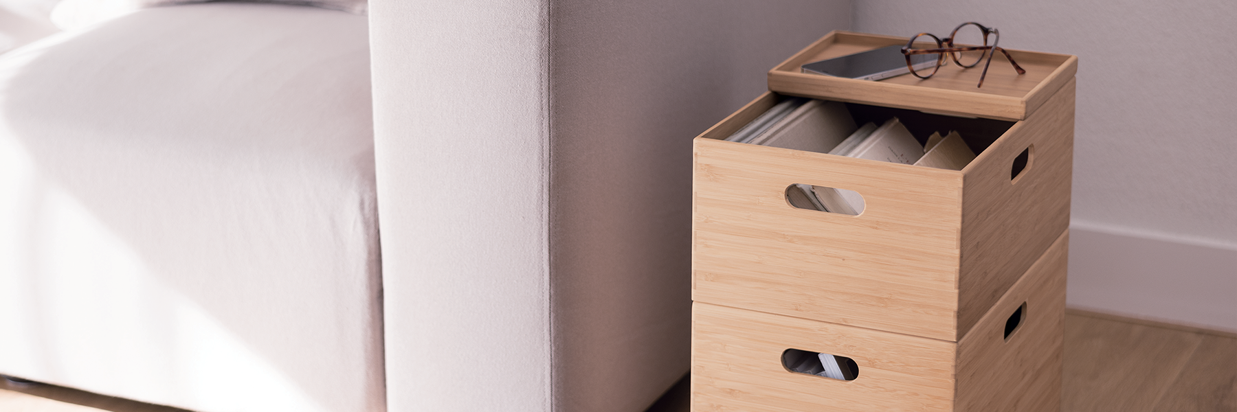 Bamboo Storage | Sustainable Home Organization | MUJI Canada