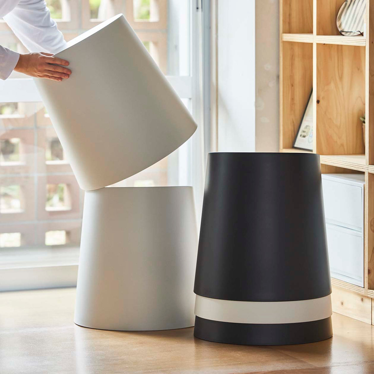 Polypropylene Stacking Stool | MUJI Canada