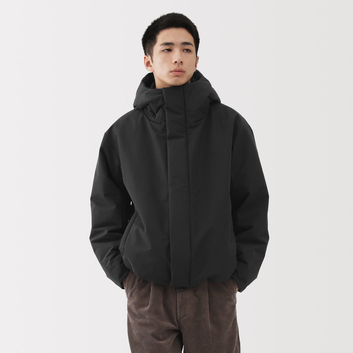 Padded Hooded Jacket | Men's Fall Outerwear | MUJI Canada