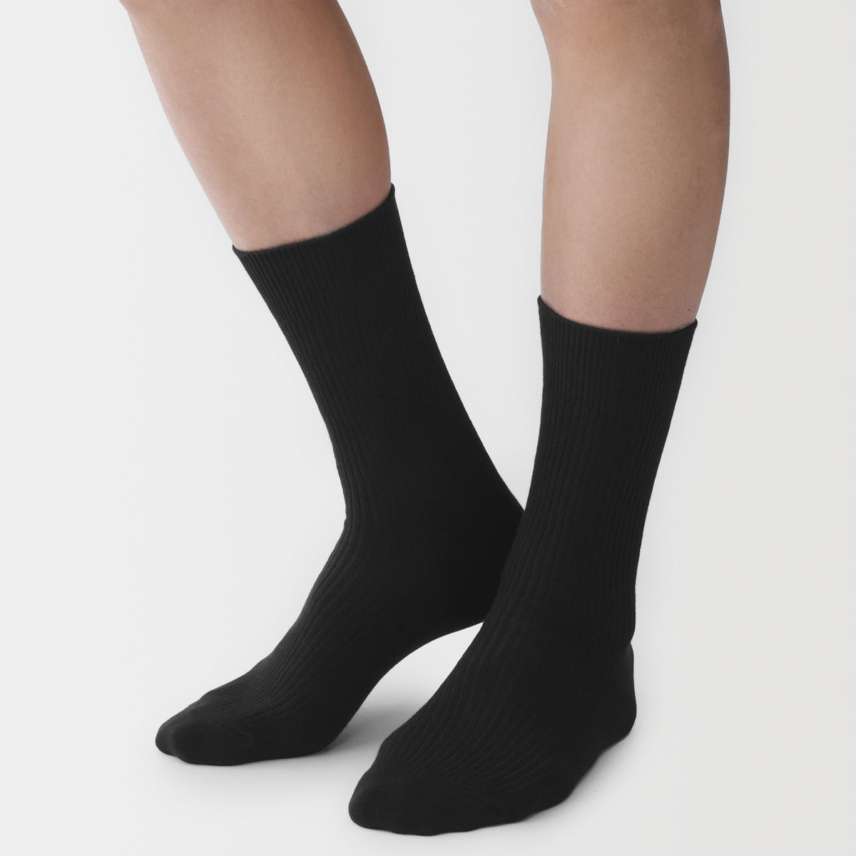 Ribbed Socks | Men's Crew Socks | MUJI Canada