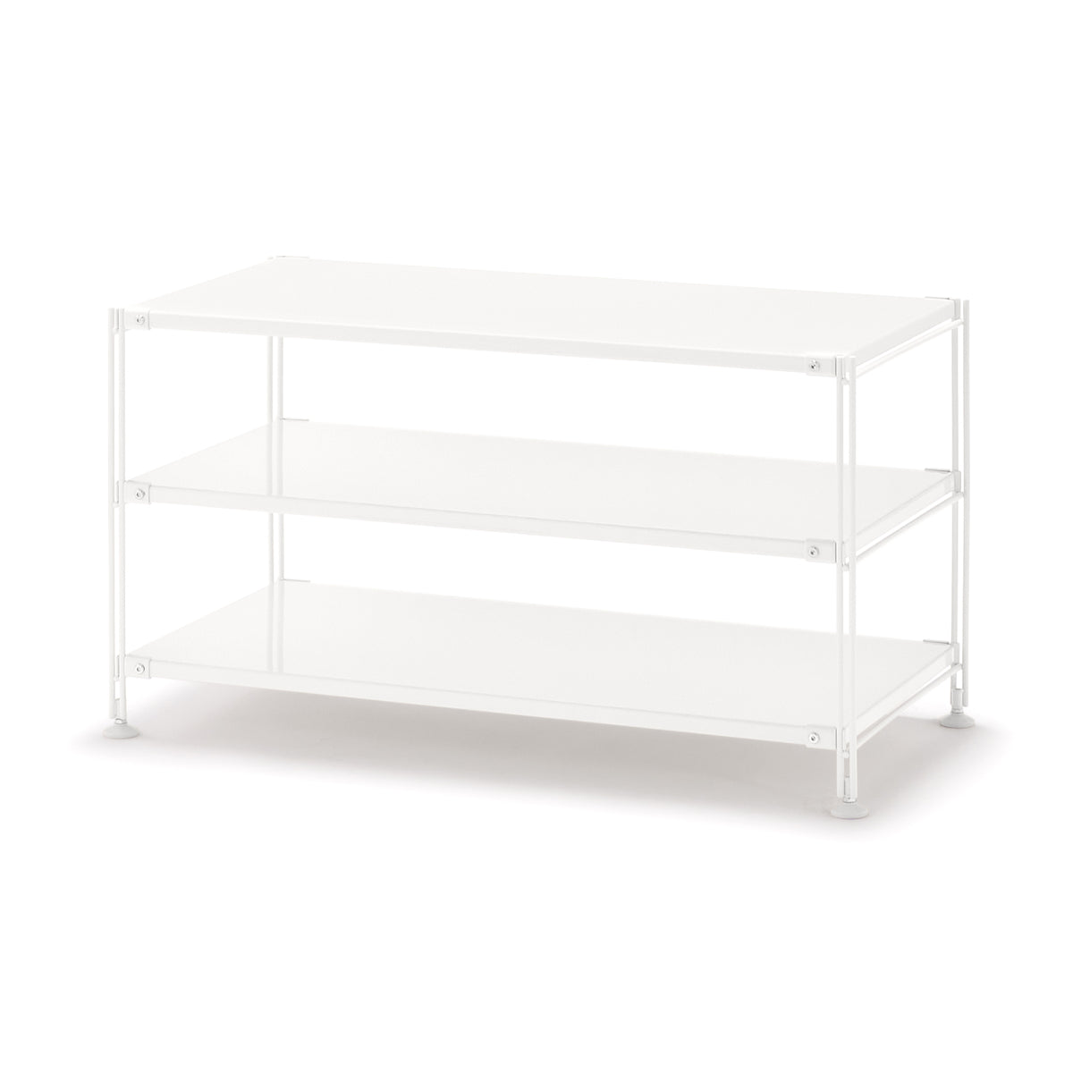 SUS Shelving Unit - White Grey - Wide - Mini | MUJI Canada