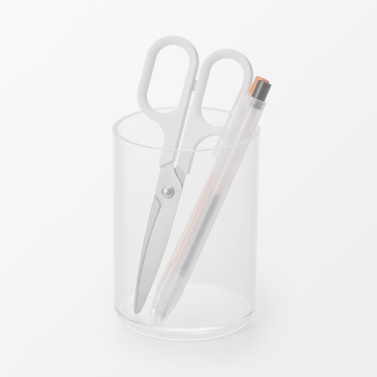 Acrylic Cylindrical Case | Desk Organizers | MUJI Canada