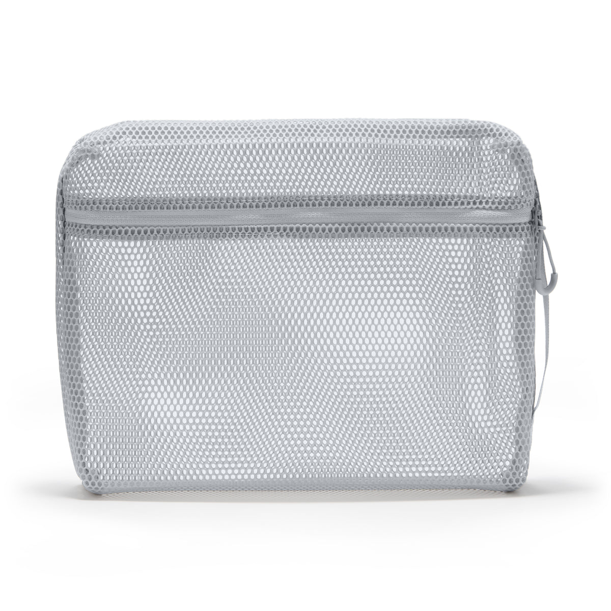 Gusset Mesh Case Large - Grey | Travel Cases | MUJI Canada