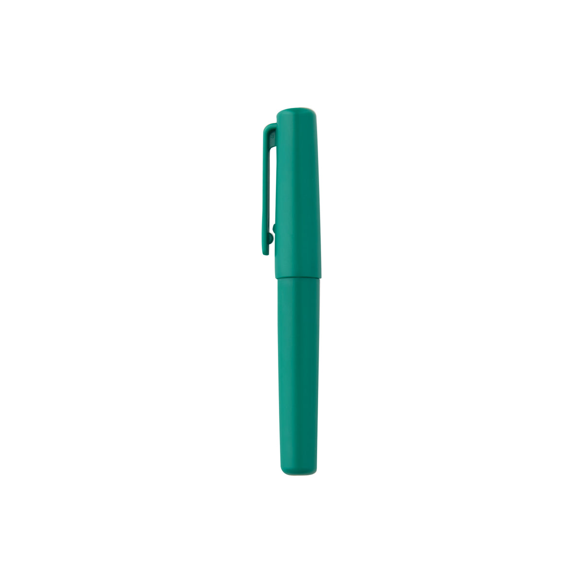 Compact Gel Ink Ballpoint Pen Cap Type 0.5 mm - Green | MUJI Canada