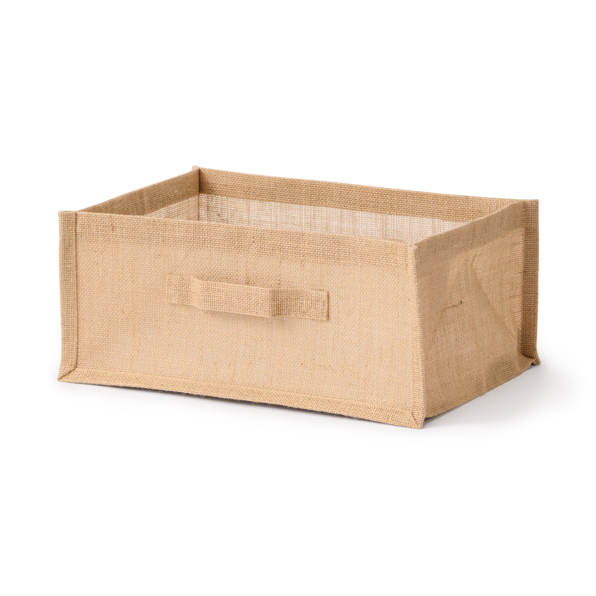 Jute Storage Bag Rectangle - Small | Reusable Bags | MUJI Canada