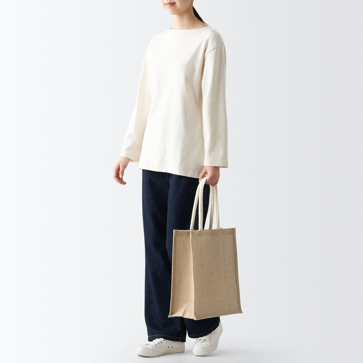 Jute My Bag Tall | Bags & Accessories | MUJI Canada