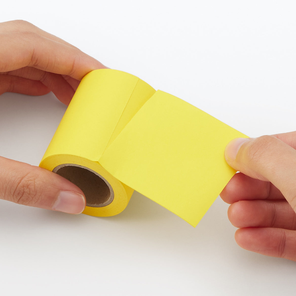 Perforated Colour Sticky Note Roll | Japanese Stationery | MUJI Canada