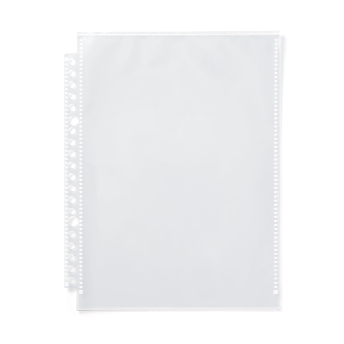 Clear Pocket Refill for A5 Wide Organizer | MUJI Canada