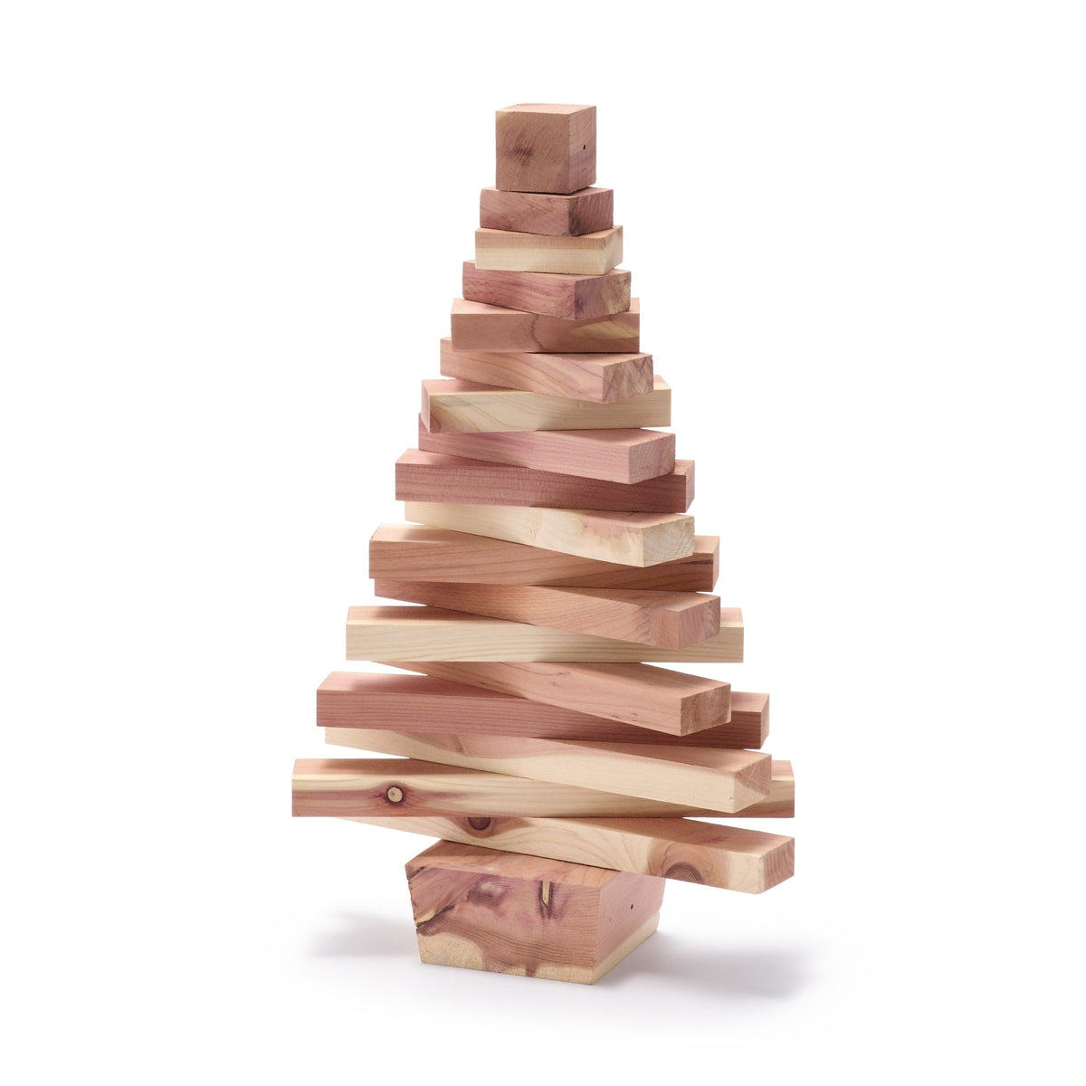 Red Cedar Wood Tree - Large | Holiday Decorations | MUJI Canada