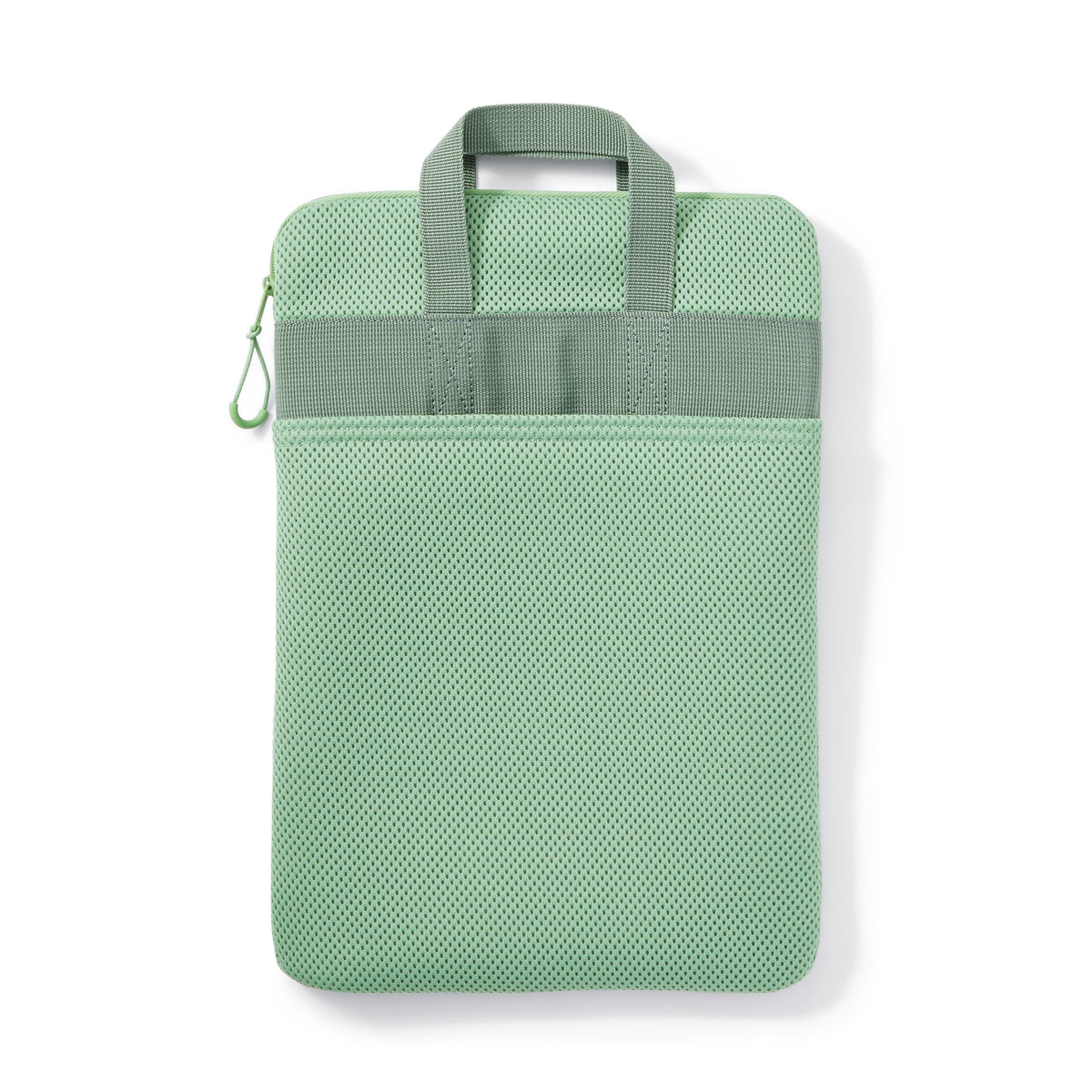 Vertical Cushioned Tablet Case - Green | Work Travel Case | MUJI Canada