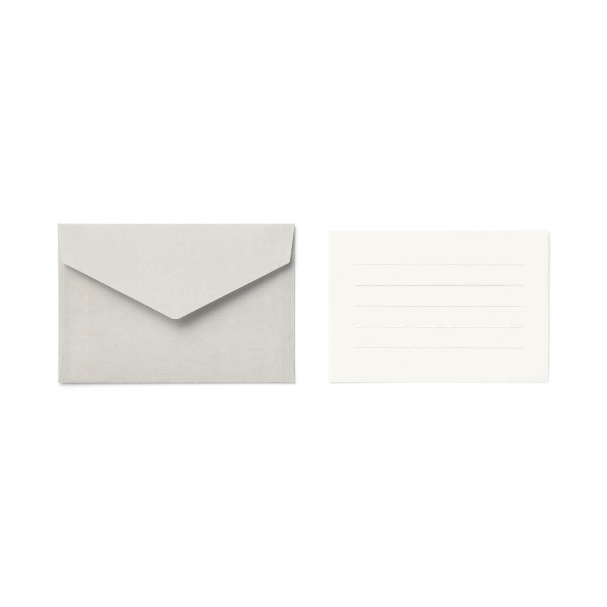 Mini Letter Writing Set - Grey | Stationery Set | MUJI Canada