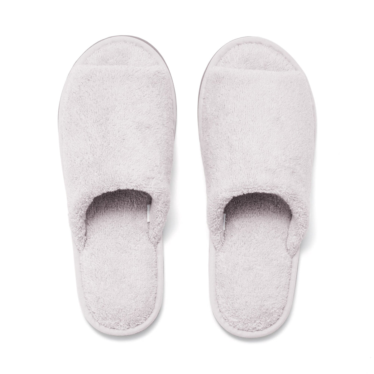 Cotton Pile Open Toe Slippers | Washable Home Slippers | MUJI Canada