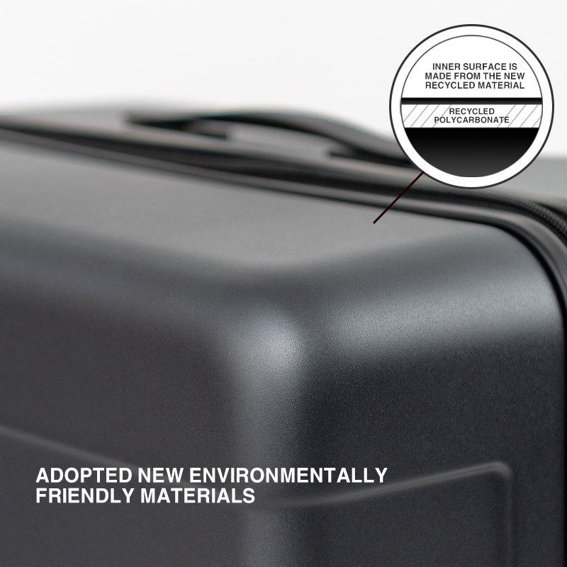 Front Open Hard Suitcase | Carry-On Luggage | MUJI Canada