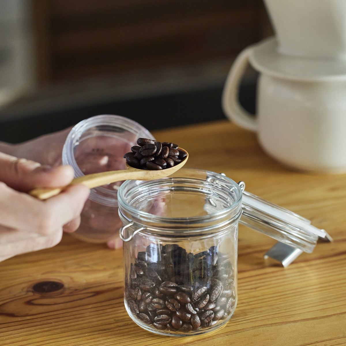 Soda Glass Storage Jar | Kitchen Storage | MUJI Canada