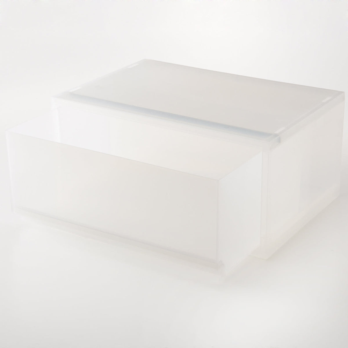 Polypropylene Storage Case Drawer Wide Deep | MUJI Canada