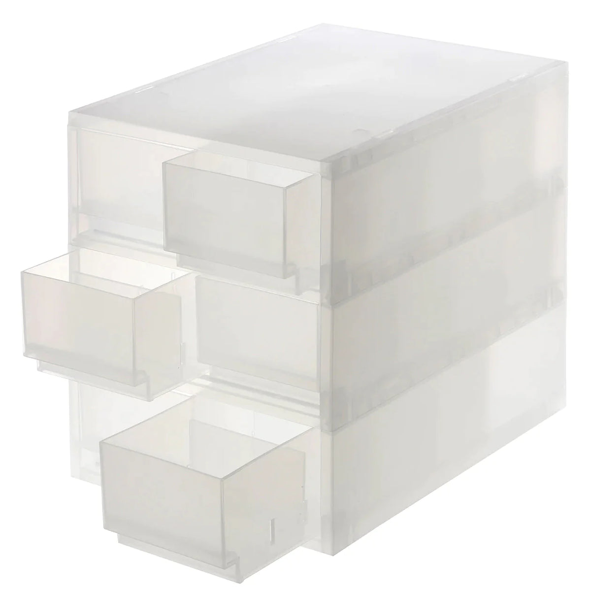 Polypropylene Case Shallow 6 Drawers with 3 Partitions | Storage ...