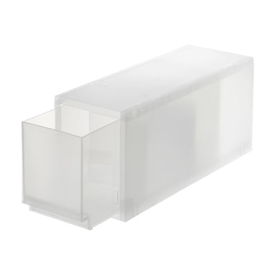 Polypropylene Storage Case Drawer Slim Deep with Partition | Storage ...