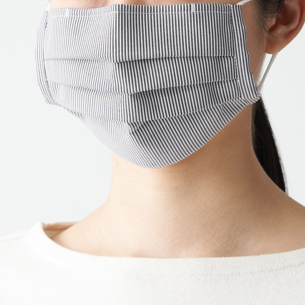 2 Pack 3 Layer Masks | Washable, Reusable Face Masks | MUJI Canada